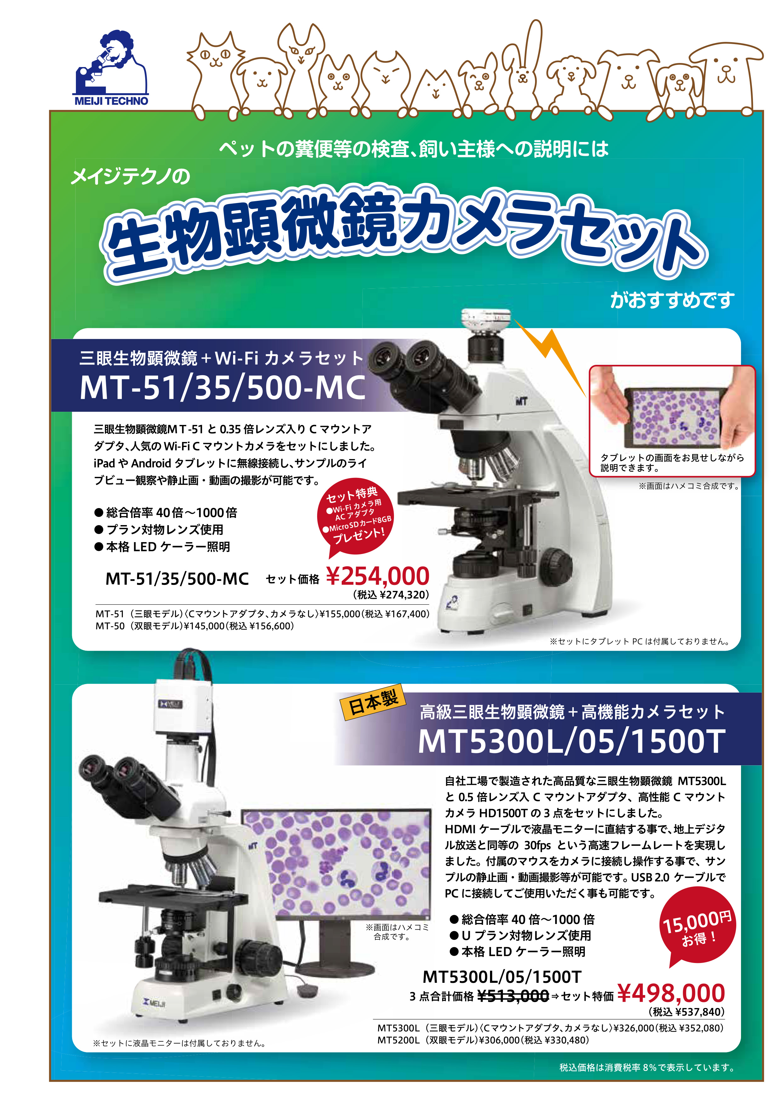 microscope_camera_setca | メイジテクノ株式会社